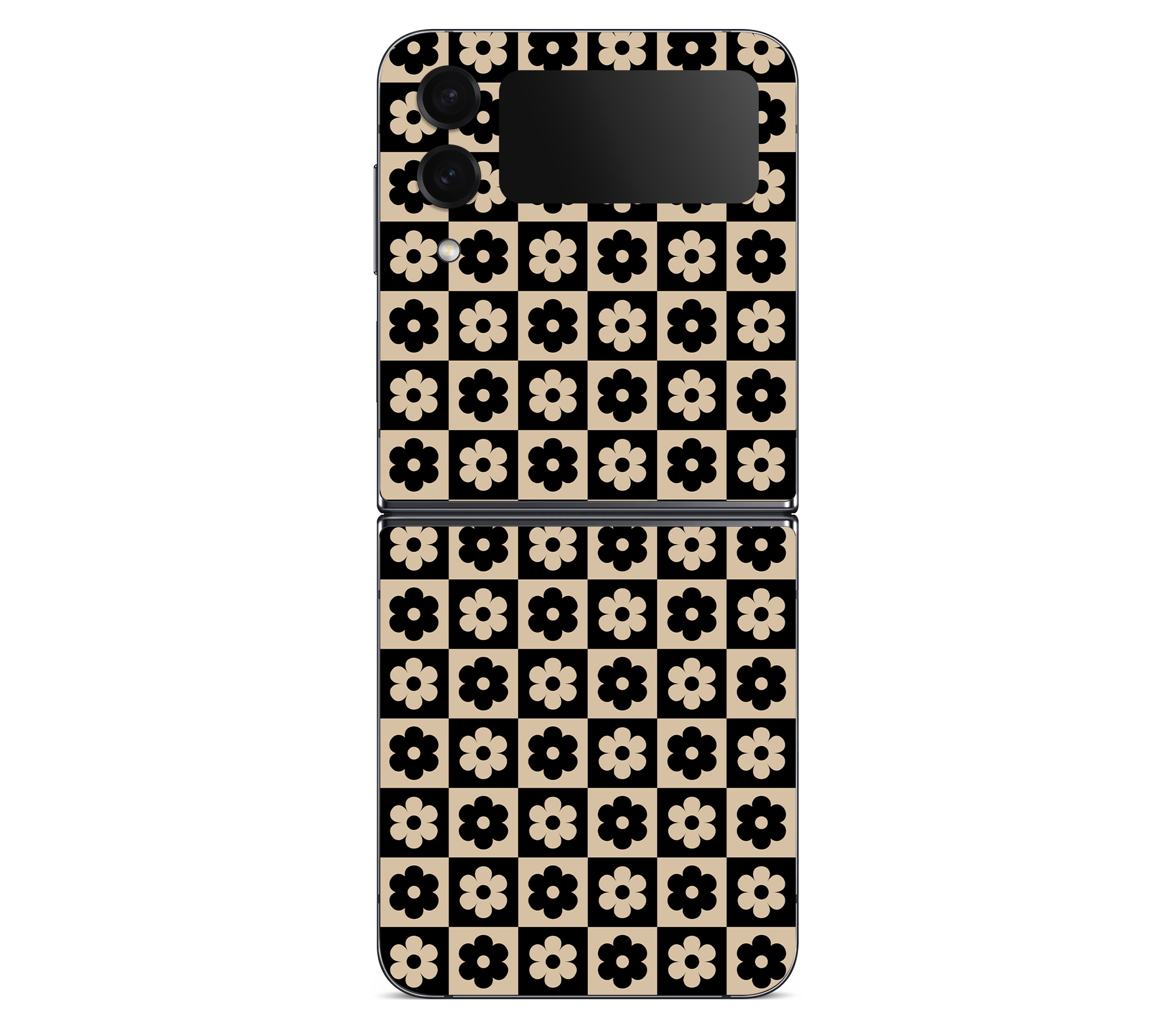 Samsung Galaxy Z Flip 4 Floral Grid – Skinociti