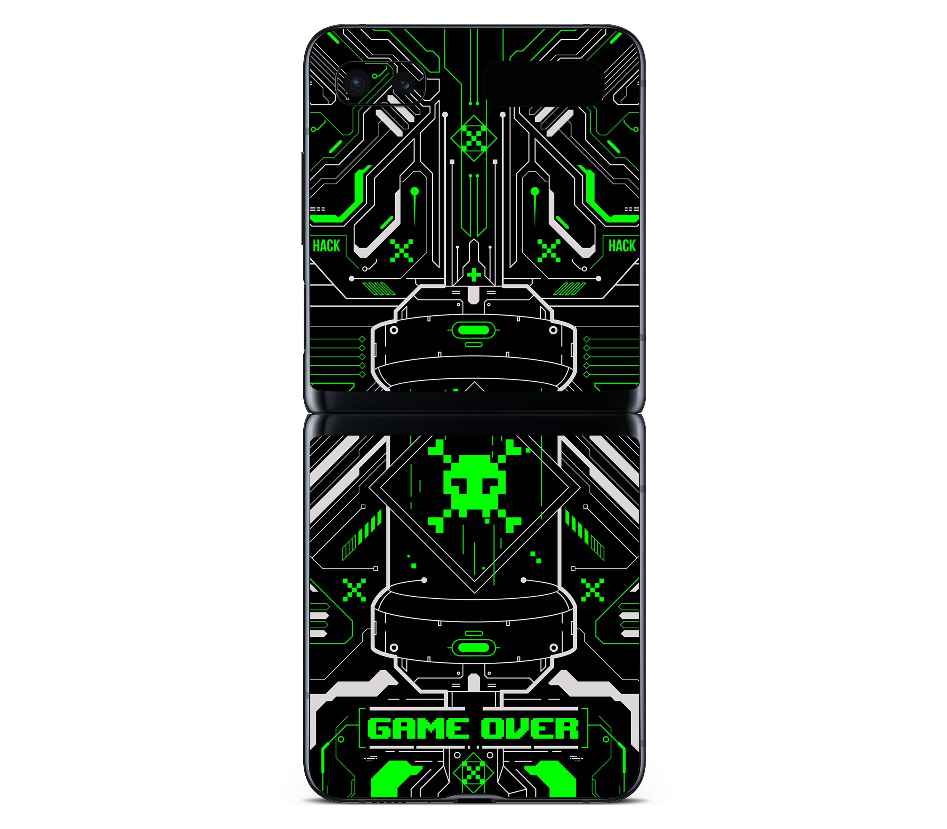 Samsung Galaxy Z Flip Fatal Error (Acid) – Skinociti