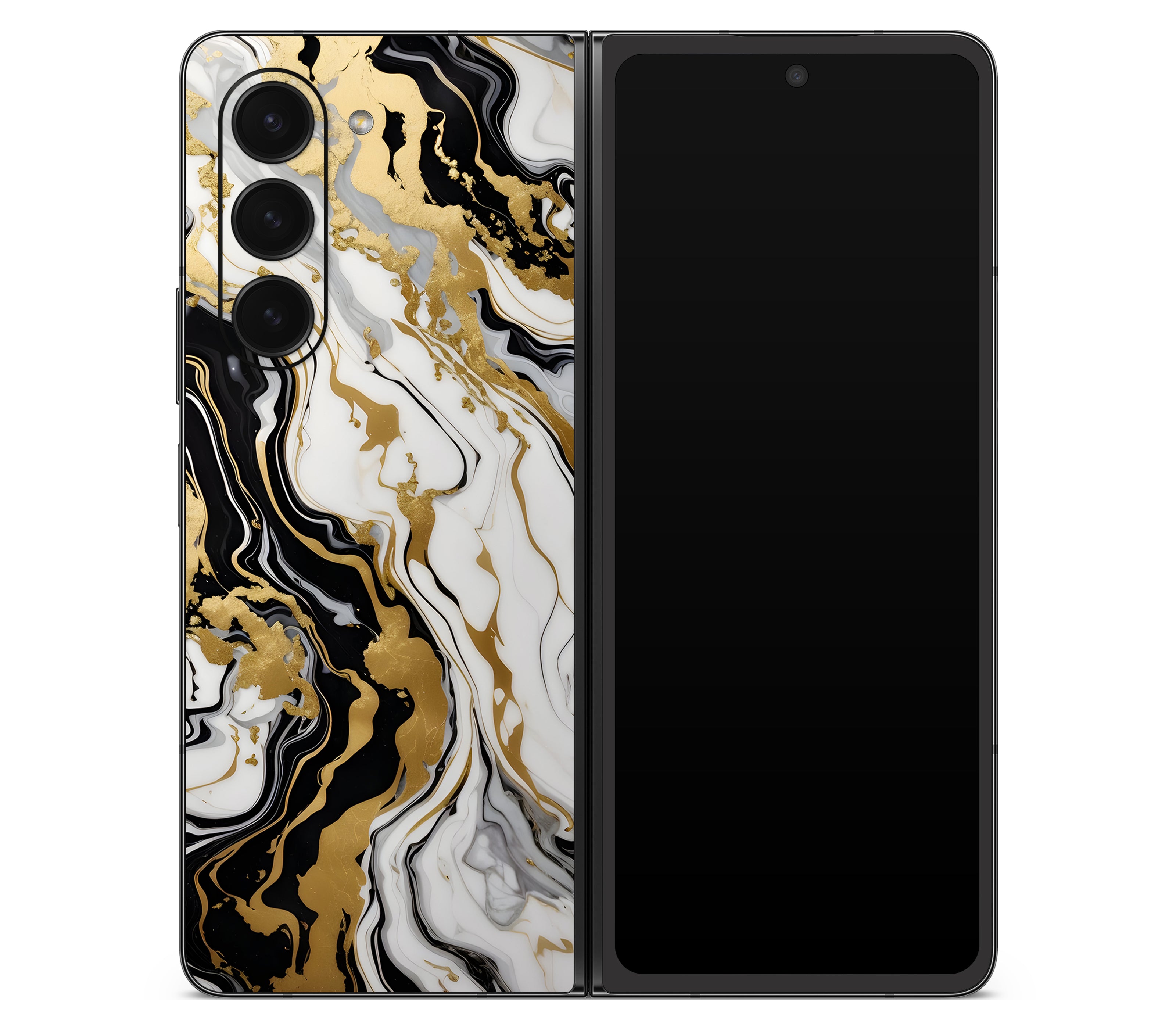 Samsung Galaxy Z Fold 5 Gold Flare – Skinociti