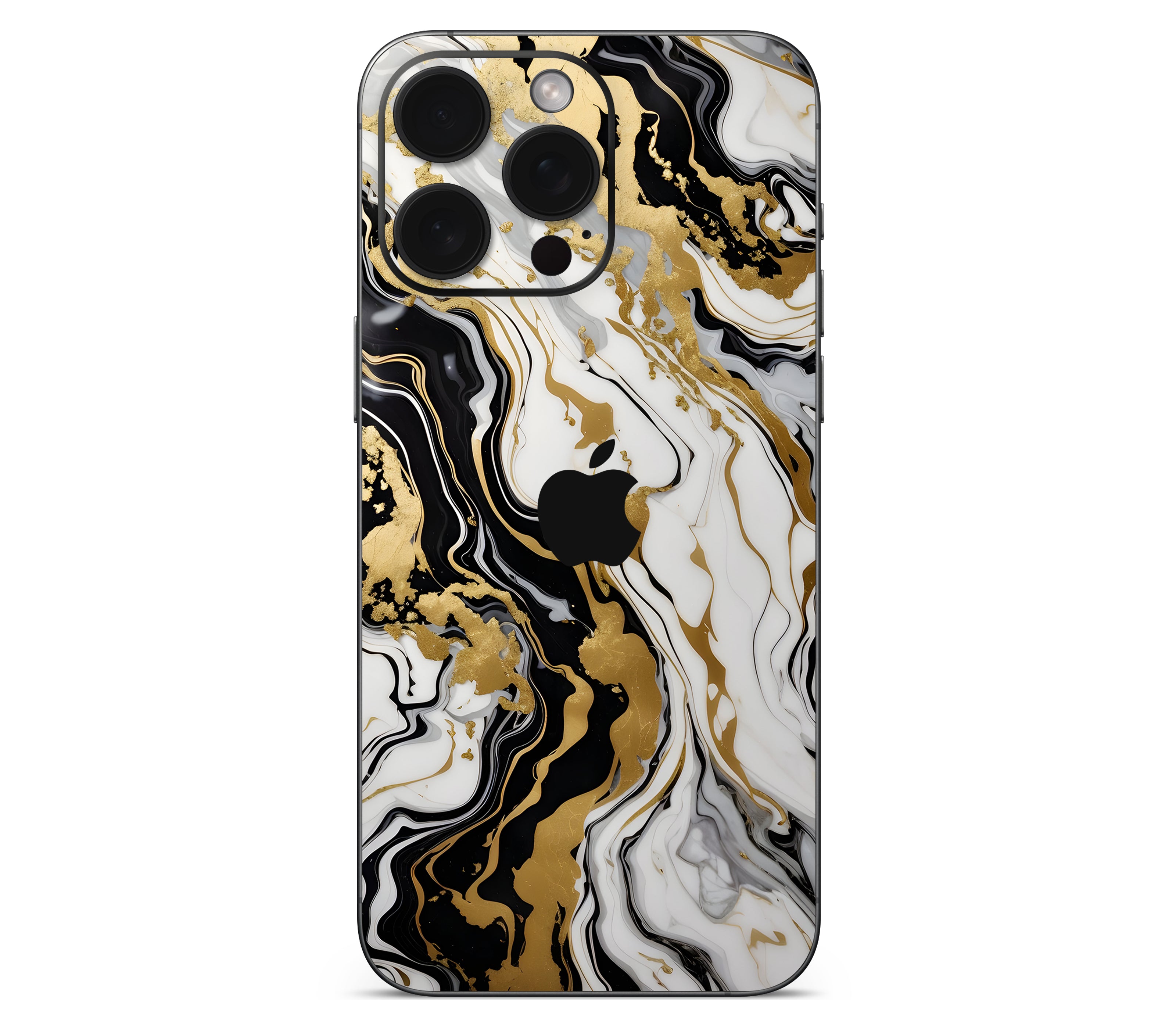 iPhone 15 Pro Gold Flare – Skinociti